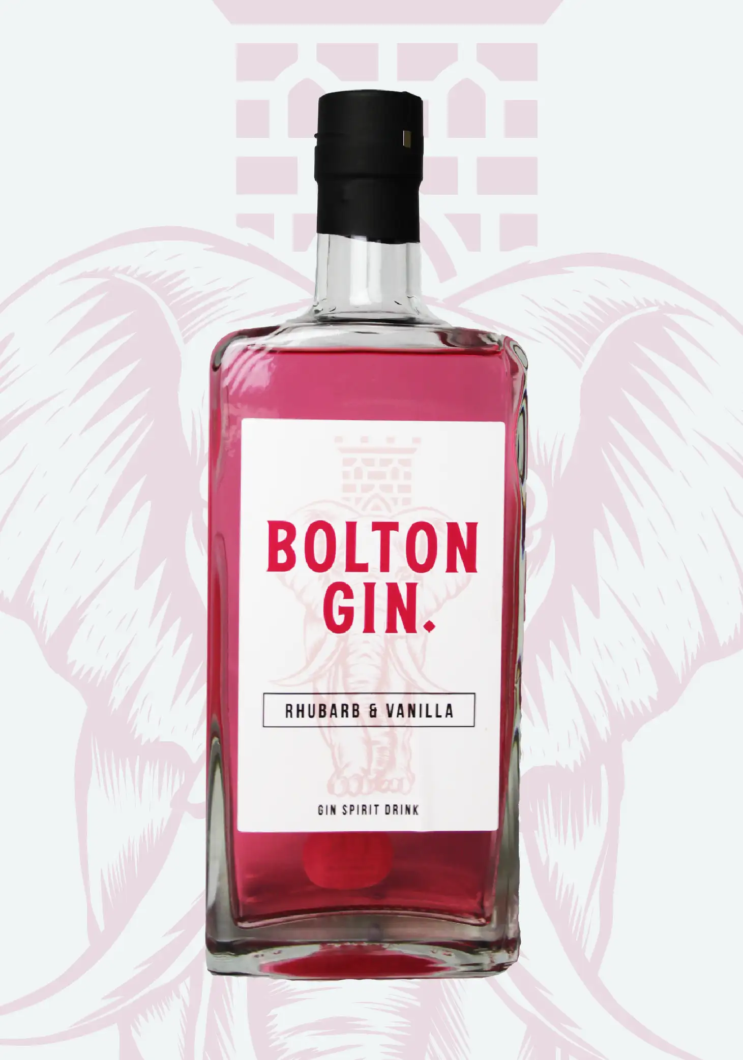 Rhubarb and Vanilla Gin - The Bolton Gin Co.